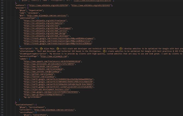Expert Custom WordPress Schema Markup Services in Philippines | Aljun Majo