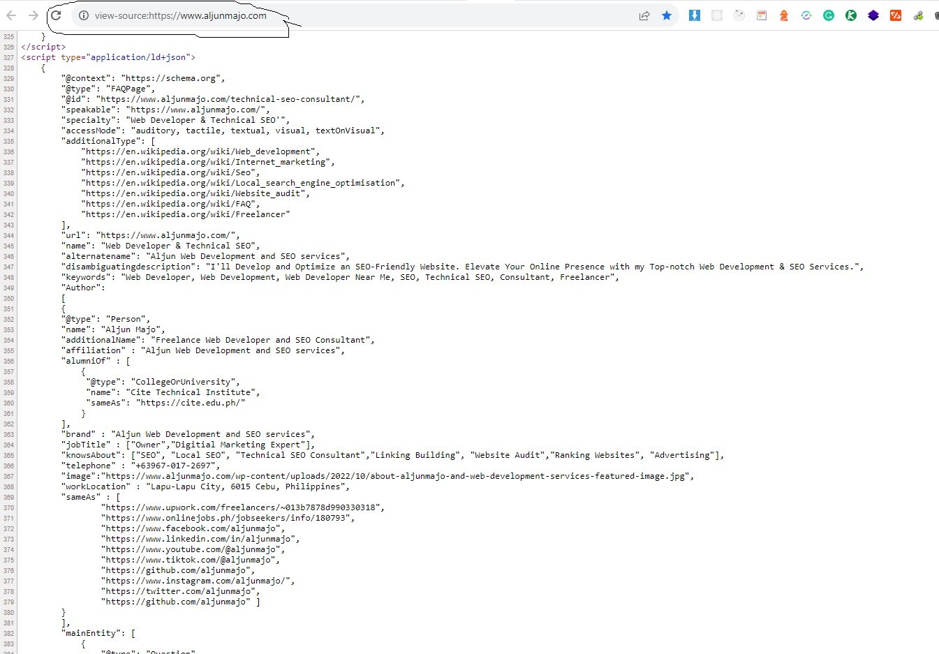 Enhancing SEO with FAQs Schema Markup - Aljun Majo